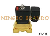 China Solenoid Valve G1/2'' NO Brass PTFE 1-40bar 5404 2/2-way Piston Valve for sale