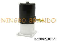 China 1/8 Inch PTFE Anti-Corrosive Solenoid Valve 12V Chemical Resistant Solenoid Valve 24V for sale