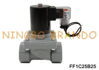 China 1'' CPVC Anti-Corrosive Solenoid Valve for Acid & Alkali DN25 Chemical Valve for sale