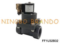 China 1-1/4'' UPVC Anti-Corrosive Solenoid Valve DN32 Chemical Valve for sale