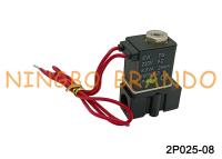 China AC220V 2P025-08 1/4'' 2/2 Direct Acting Plastic Pneumatic Solenoid Valve for sale
