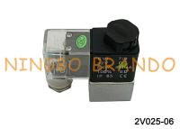 China 2V025-06 Normally Closed Air Water Oil Solenoid Valve 2V02506 DC12V for sale
