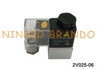 China AirTAC Type 2V025-06 2/2 Way Solenoid Valve Direct Acting 12V/24V/110V/220V for sale