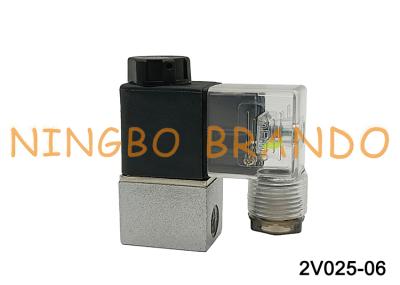 China AirTAC Type 2V025-06 2/2 Way Solenoid Valve Direct Acting 12V/24V/110V/220V for sale