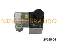 China 2V025-06 Normally Closed Air Water Oil Solenoid Valve G1/8'' 220V 110V 24V for sale