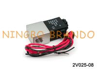 China Electrical Pneumatic Solenoid Valve 2V025-08 12V/24V/110V/220V Flying Leads for sale