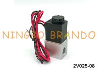 China Electrical Pneumatic Solenoid Valve 2V025-08 12V/24V/110V/220V Flying Leads for sale