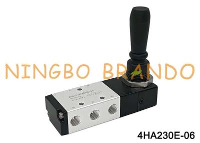 China AirTAC Type 4HA230E-06 Manual Valve 5/3 Way Pneumatic Hand Lever Valve for sale