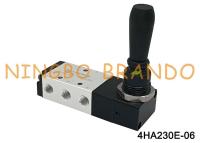 China AirTAC Type 4HA230E-06 Manual Valve 5/3 Way Pneumatic Hand Lever Valve for sale