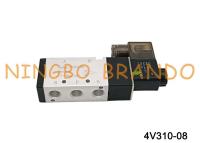 China AIRTAC Type 4V310-08 Solenoid Valve 5/2 Way Pneumatic Valve 1/4 Inch Single Solenoid for sale
