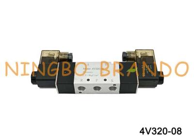 China AIRTAC Type 4V320-08 Solenoid Valve 5/2 Way Double Solenoid Pneumatic Valve 1/4 Inch for sale