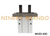 China SMC Type MHZ2-40D Pneumatic Air Gripper 40mm Bore 2-Finger Parallel Gripper for sale