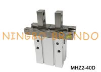 China SMC Type MHZ2-40D Pneumatic Air Gripper 40mm Bore 2-Finger Parallel Gripper for sale