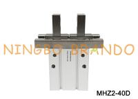 China SMC Type MHZ2-40D Pneumatic Air Gripper 40mm Bore 2-Finger Parallel Gripper for sale