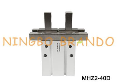 China SMC Type MHZ2-40D Pneumatic Air Gripper 40mm Bore 2-Finger Parallel Gripper for sale