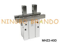 China SMC Type MHZ2-40D Pneumatic Air Gripper 40mm Bore 2-Finger Parallel Gripper for sale