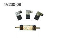 China 4V230-08 PT 1/4'' 5/3 Electrical Pneumatic Solenoid Valve Internally Piloted Acting for sale