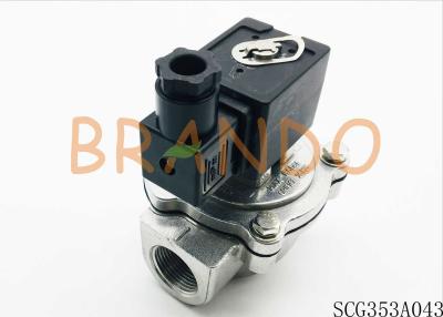 China Right Angle Pulse Solenoid Valve ASCO Type SCG353A043 3/4 Inch 0.4-0.6MPa for sale