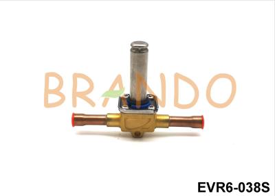 China 24Voltage DC G3/8'' Inch Threaded EVR6-038S Chiller Refrigeration Solenoid Valve for sale