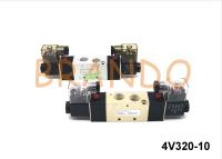 China 5 Way 2 Position Pneumatic Electromagnetic Valve 4V320-10 For Automation Machine for sale