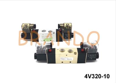China 5 Way 2 Position Pneumatic Electromagnetic Valve 4V320-10 For Automation Machine for sale