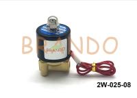 China Brass Water Solenoid Valve 1/4