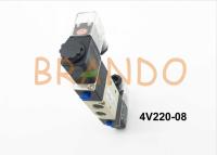 China 200 Series Pneumatic Pulse Valve / Electromagnetic Solenoid Valve 4V220-08 for sale