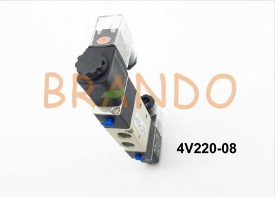 China 200 Series Pneumatic Pulse Valve / Electromagnetic Solenoid Valve 4V220-08 for sale
