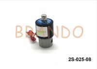 China 2 / 2 Way Small Stainless Steel Water Valve , Water Solenoid Valve 2S-025-08 for sale
