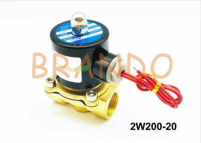 China Direct Drive Type 2W Series Water Solenoid Valve 2W200-20 made of Brass for sale