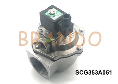 China Angle Type Normally Closed Solenoid Valve / 2-1/2