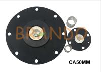 China Black Color Pulse Solenoid Valve 2'' Diaphragm G50 Medium With Cleaning Air for sale