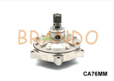 China 3'' CA76MM Full Immerse Manifold Mounted Dust Collector Pulse Valve For Square Tank DC24V AC220V for sale