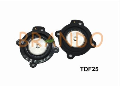 China Standard 1 Inch Black Nitrile Rubber Solenoid Pulse Valve Diaphragm TDF25 for sale