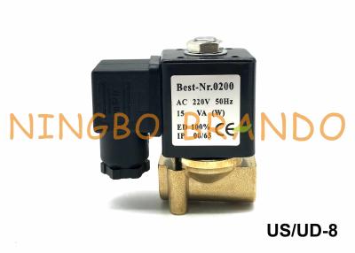 China US-8 / UD-8 / 2W025-08 Brass Solenoid Valve UNI-D Type 1/4