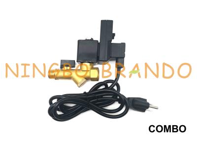 China COMBO 5523 / 2523 Jorc Type Timer Electronic Auto Drain Valve AC110V For Air Compressor for sale