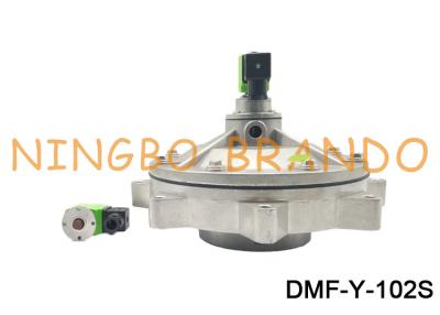 China 4 Inch Aluminum Diaphragm Pneumatic Pulse Valve DMF-Y-102S Full Immerse Dust Collector DC24V AC110V AC220V for sale
