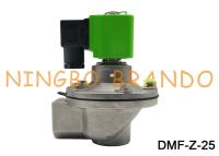 China 1 Inch Right Angle Pneumatic Pulse Valve Die Casting Aluminum Body AC220V AC110V AC24V DC24V for sale