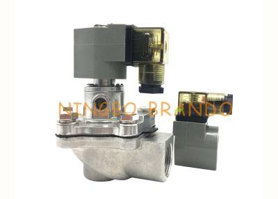 China 220V AC 24V DC DN20 3/4 Inch CA20T Normally Closed Right Angle Diaphragm Dust Collector Pulse Valve for sale