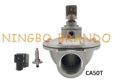 China G2 Inch Pneumatic Pulse Valve Right Angle Threaded for Dust Collector AC220V AC110V AC24V DC24V for sale