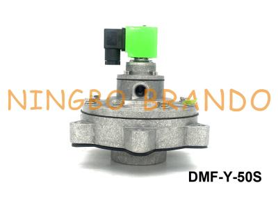 China 24V DC DMF-Y-50S 2'' SBFEC Type Manifold Mount Pulse Valve Full Immersion Nitrile Diaphragm for sale