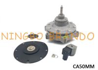 China 2 Inch Aluminum Alloy Tank Mounted Full Immerse Pulse Jet Valve AC220V DC24V CA50MM for sale