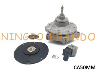 China 2 Inch Aluminum Alloy Tank Mounted Full Immerse Pulse Jet Valve AC220V DC24V CA50MM for sale