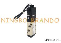 China AirTAC Type 4V110-06 DC24V Pneumatic Solenoid Valve For Remote Electric Control With Aluminum Alloy Body for sale