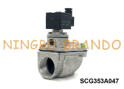 China SCG353A047 1.5 Inch ASCO Type Pulse Jet Valve For Dust Collector 24VDC 220VAC for sale