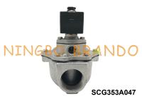 China 1 1/2 Inch SCG353A047 ASCO Type Pulse Jet Solenoid Valve For Baghouse 24V DC 220V AC for sale