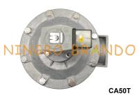 China CA50T 2 Inch Goyen Type Diaphragm Pulse Valve For Baghouse 24VDC 220VAC for sale