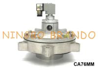 China CA76MM 3 Inch Goyen Type Dust Collector Pulse Jet Valve For Baghouse 24VDC 220VAC for sale