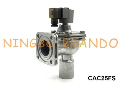 China CAC25FS Goyen Type Dust Collector Pulse Jet Valve 1 1/2 Inch Inlet Flanged 24VDC 220VAC for sale