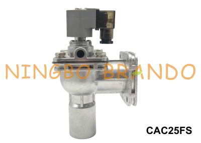 China 1.5 Inch Flanged Port CAC25FS Dust Collector Diaphragm Pulse Valve 24V DC 220V AC for sale